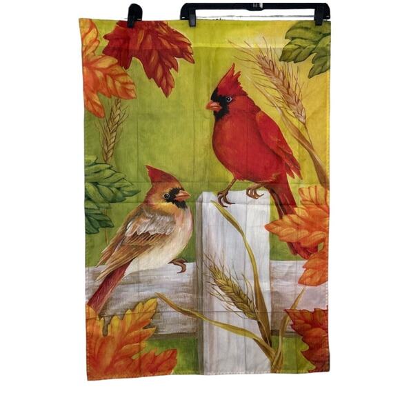 Unbranded | Other | Cardinal Birds 28 By 39 0 Polyester Colorful Yard ...